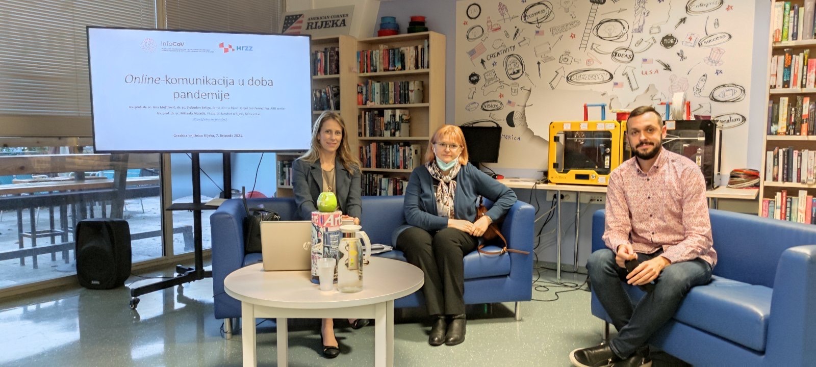 Online communication during a pandemic - InfoCoV